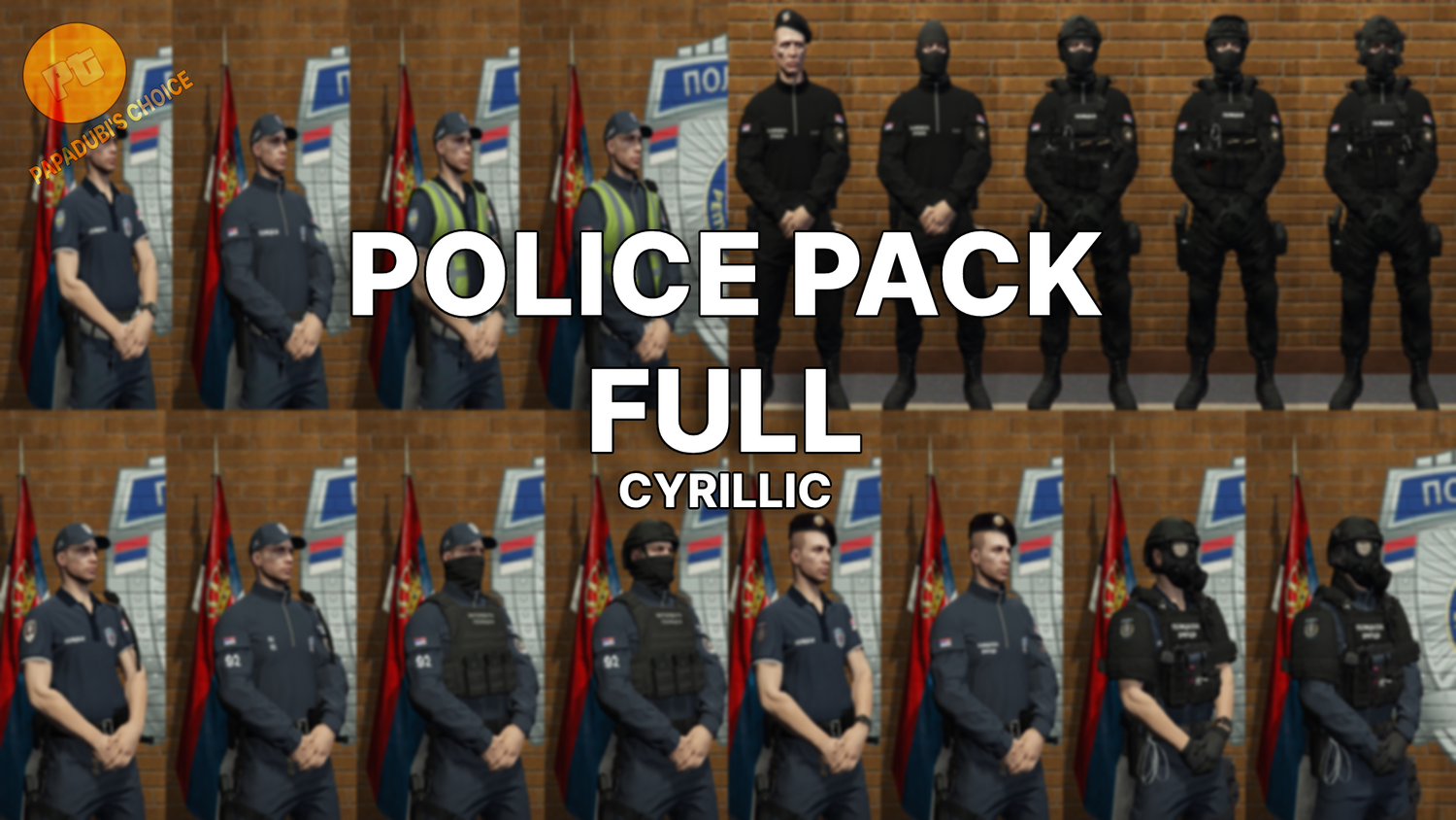 MUP Full PACK | MUP Pun PACK [FiveM/Cyrillic] - Payhip