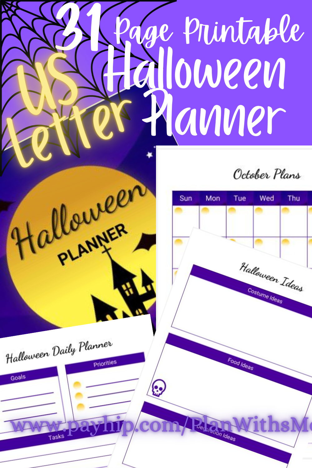 Printable Vintage Rose Goal & Daily Planner - Payhip