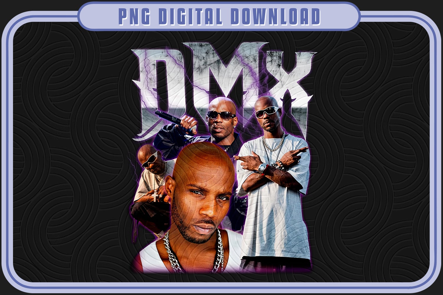 Dmx Shirt Design, DMX Sublimation File, RAP Bootleg T-Shirt Designs ...