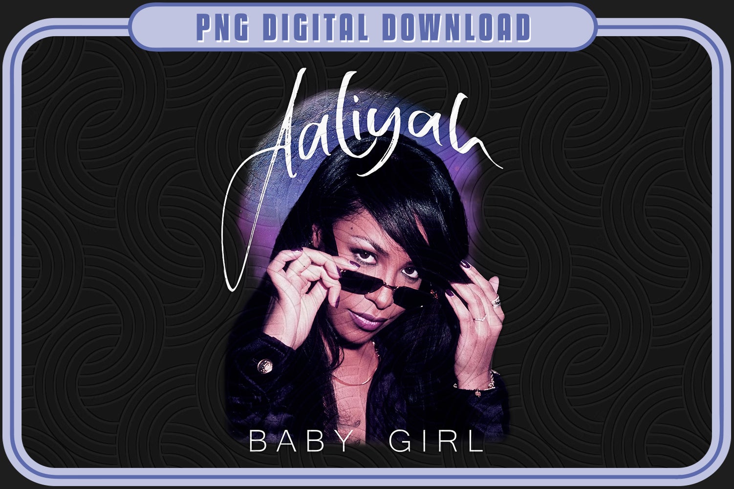 Aaliyah Png, Aaliyah Shirt Print, Aaliyah Tee, Design, Png Sublimation File, Digital Download ...