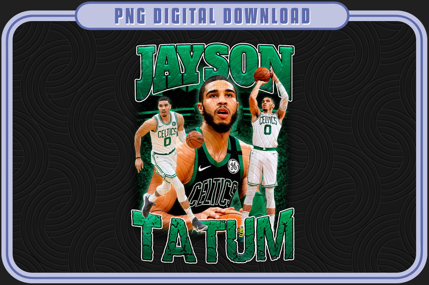 Jayson Tatum png, Jayson Tatum Shirt Design, 90s Vintage x Bootleg ...