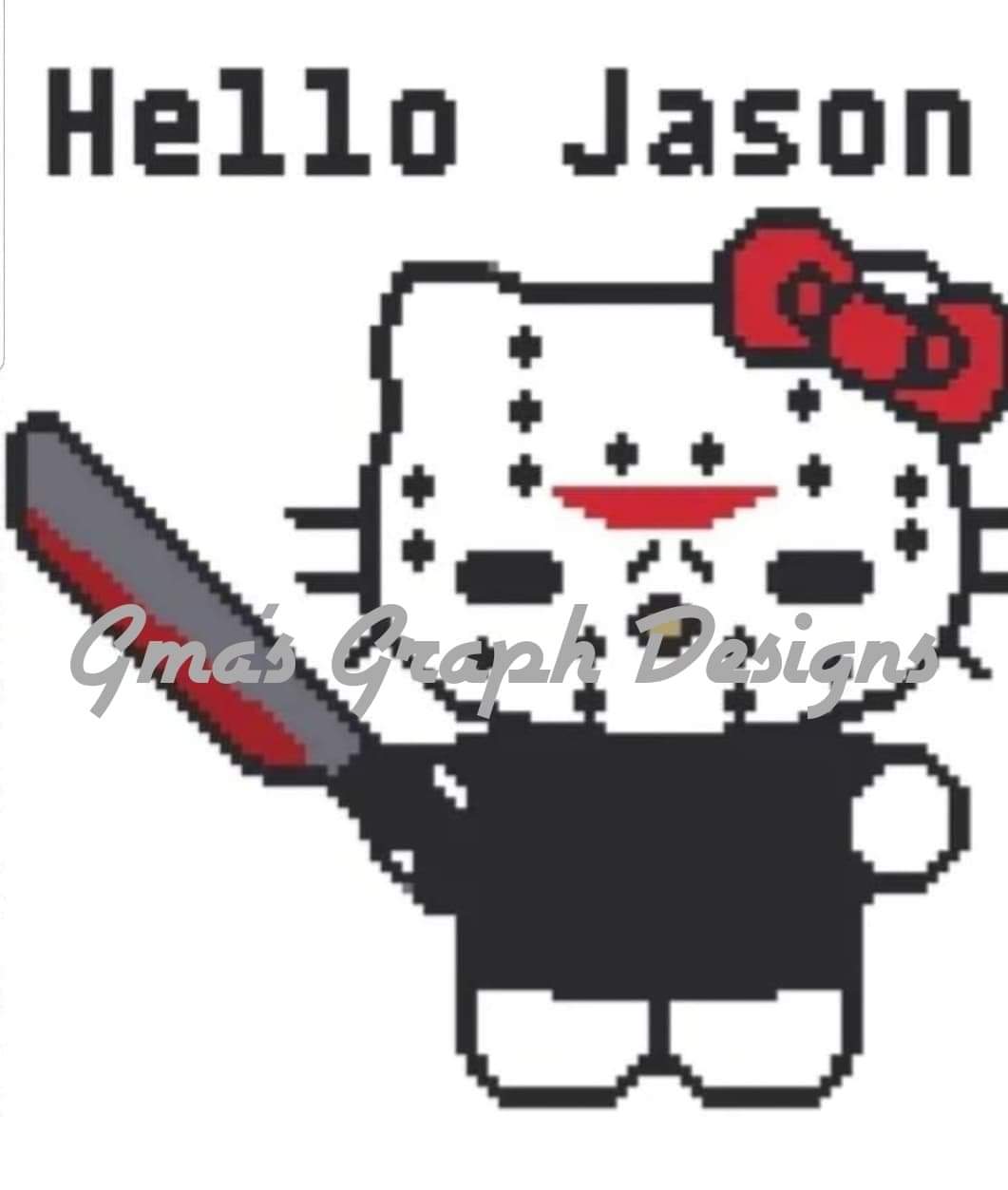 Hello Jason throw 96 x 120 mini c2c - Payhip
