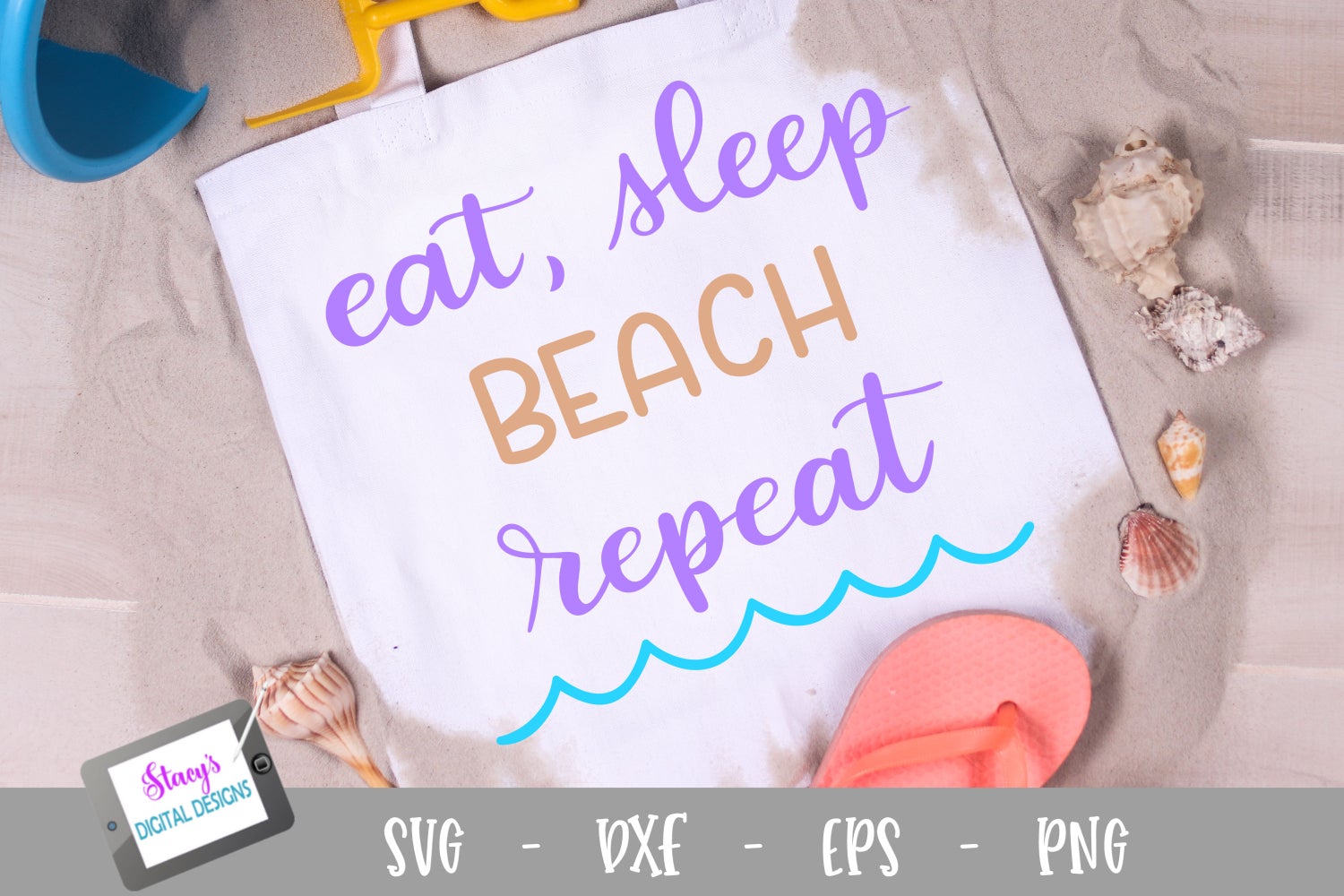 FREEBIE - Beach Sublimation Design | Life is better at the beach