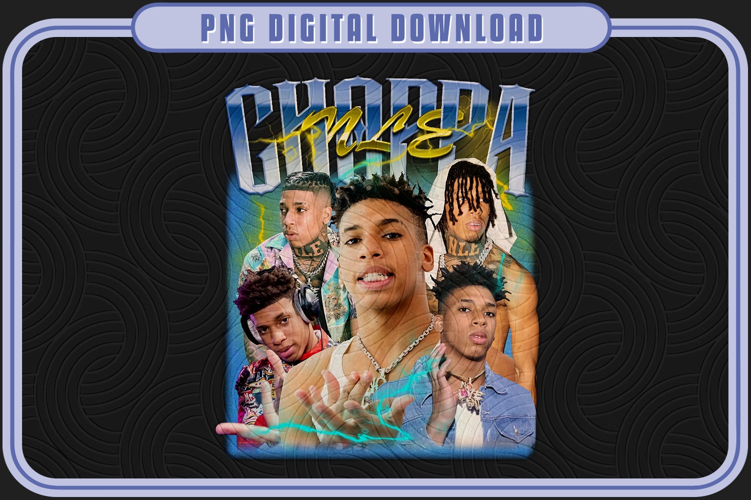 NLE Choppa Rapper Digital Png, NLE Choppa Rapper digital File, Digital ...