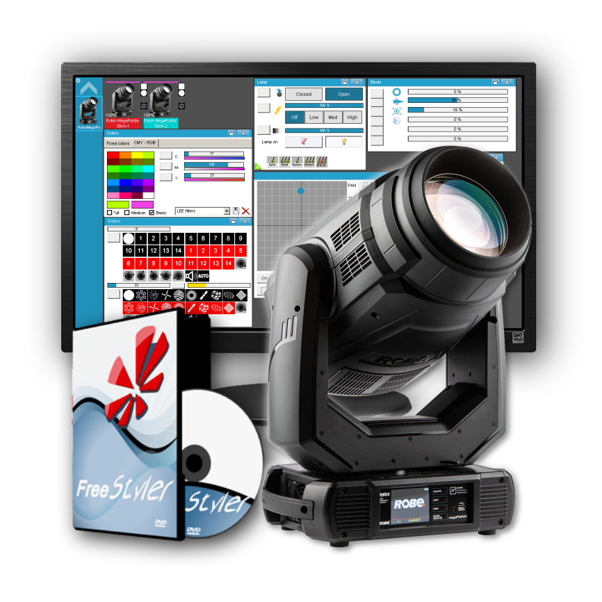 Fixture de Freestyler P/ Robin MegaPointe de Robe - Payhip