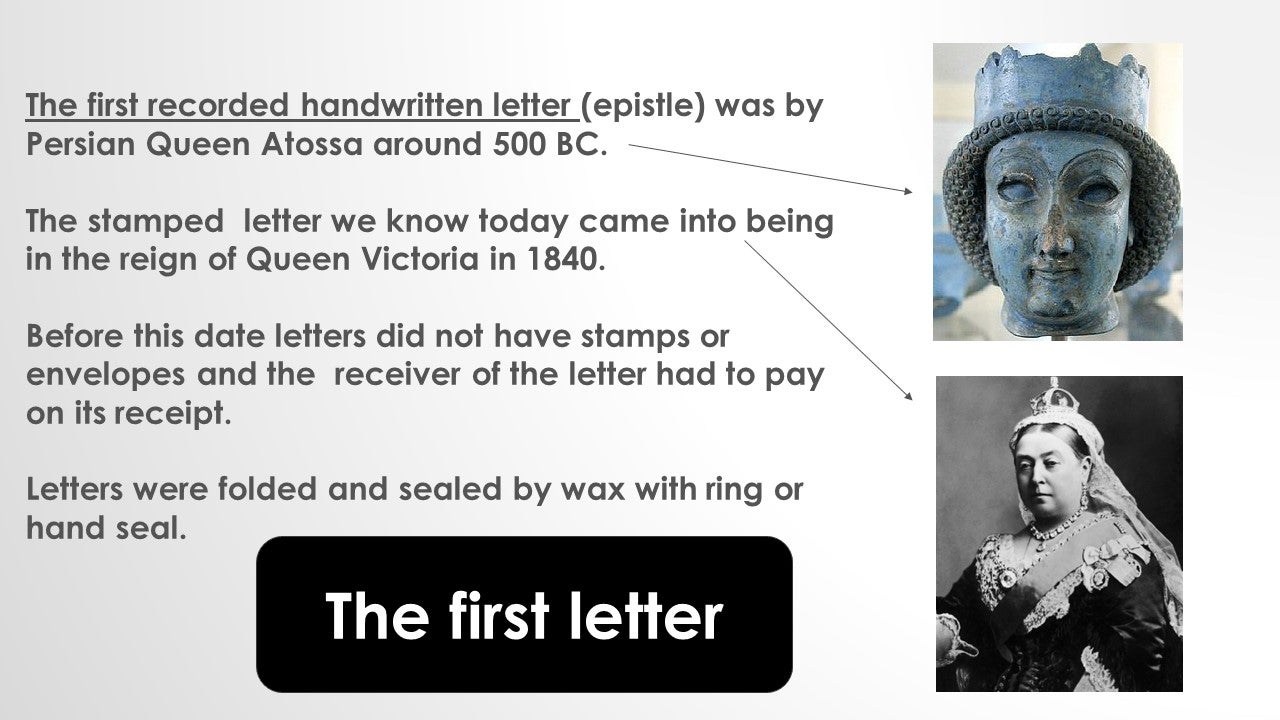 History of the letter (English) - Payhip