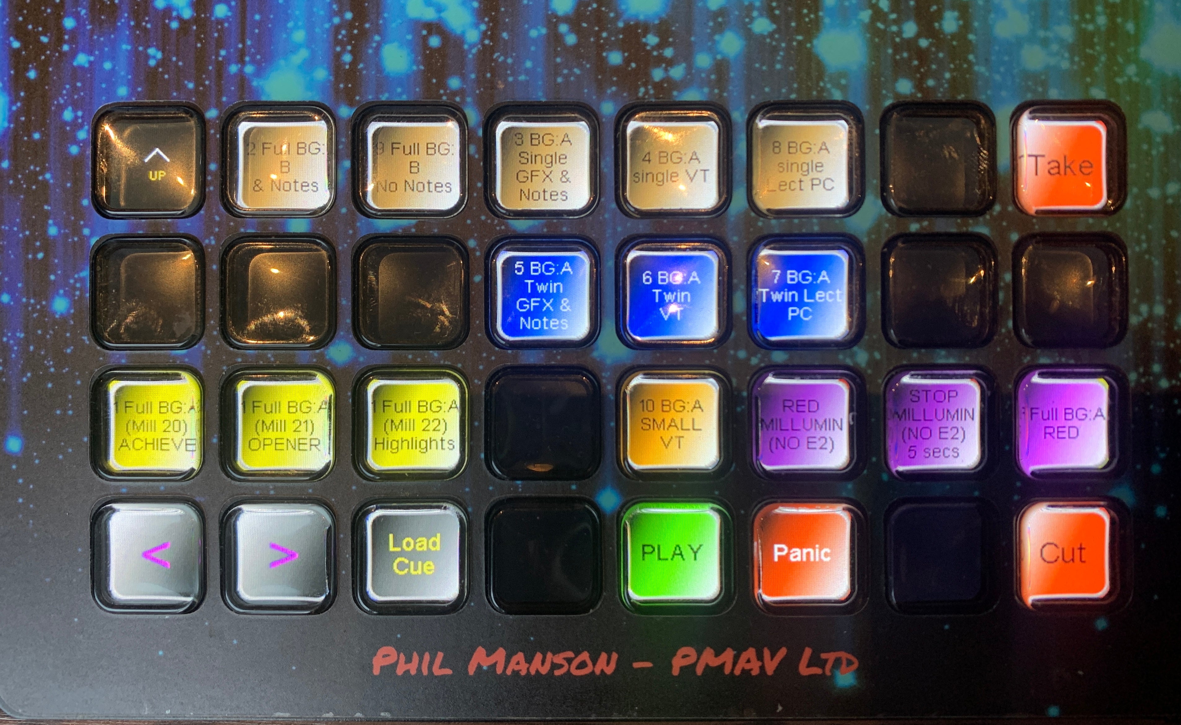 Coloured '3D' Button images for StreamDeck using Companion - Payhip