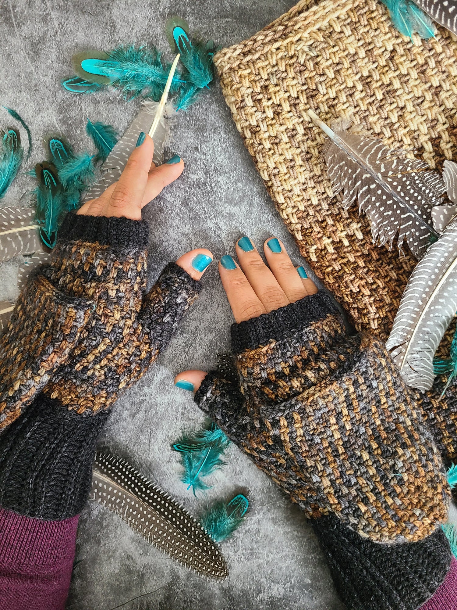 Fine Feather Mittens - Payhip