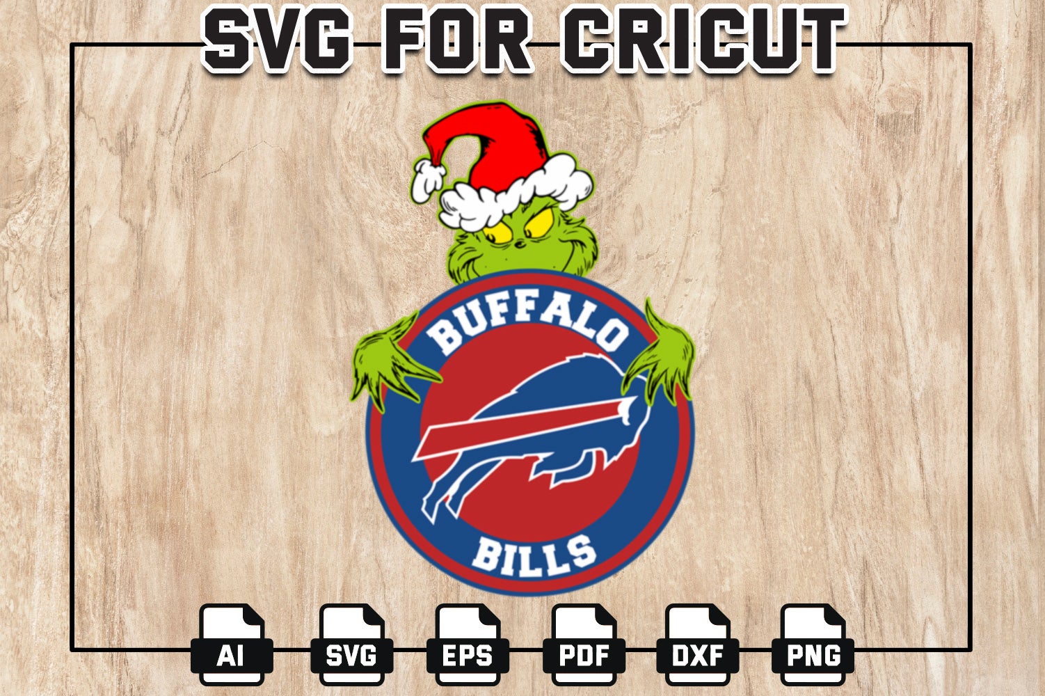 Grinch Buffalo-Bills Football SVG, Bills NFL Logo Svg, NFL Teams ...