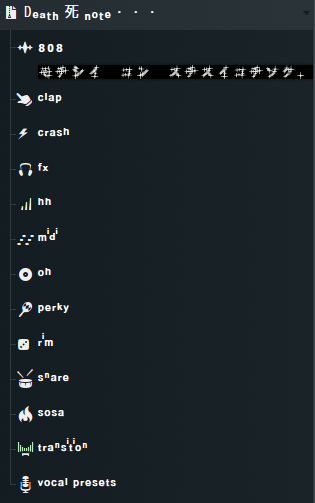 Drum Kit "Death Note" - Payhip
