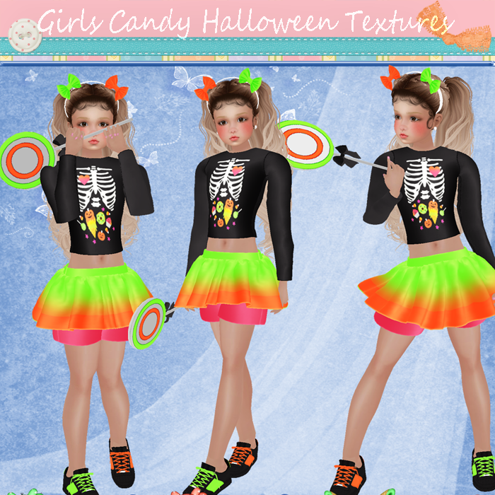 Girls Candy Halloween Costume - Payhip