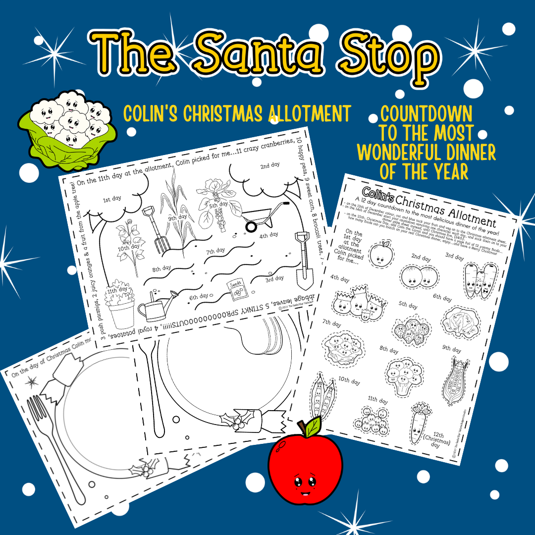 12 Days Til Christmas PLUS Christmas Allotment Printable Activity Sheets - Payhip