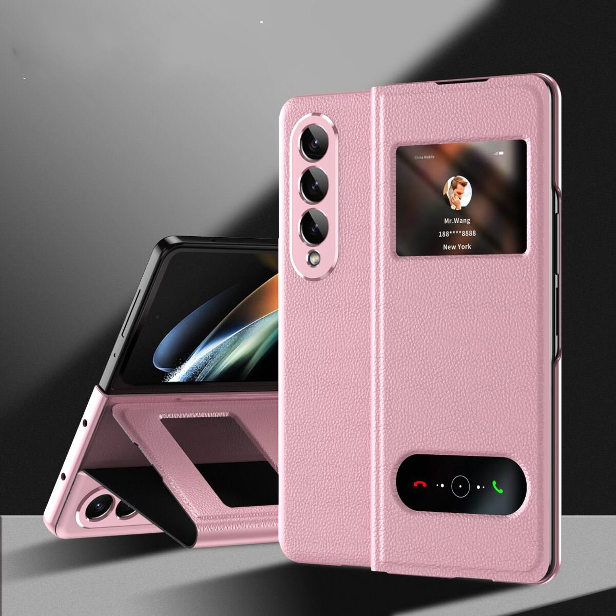 Samsung Galaxy Z Fold 4 Case Folding PU Leather - Payhip