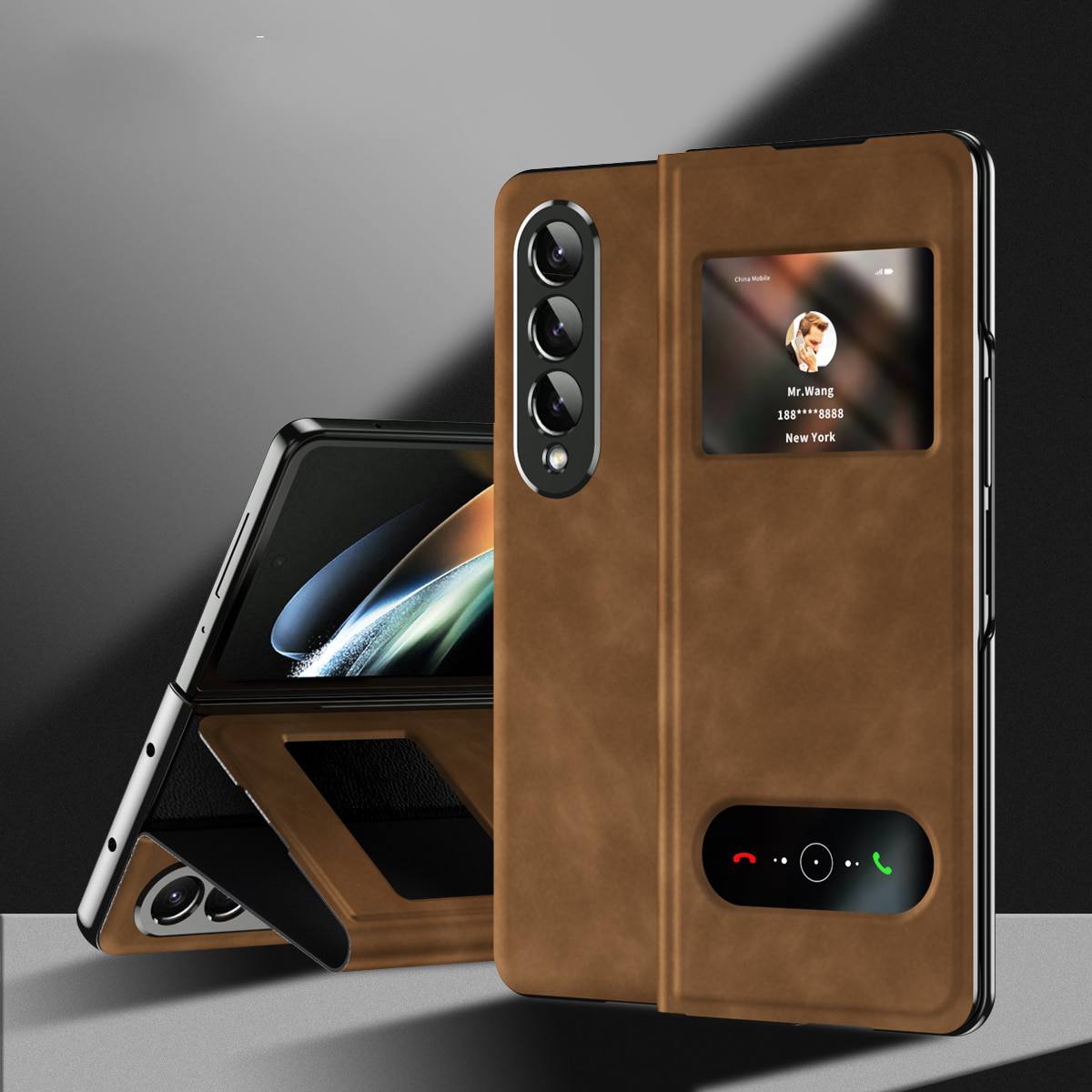 Samsung Galaxy Z Fold 4 Case Folding PU Leather - Payhip