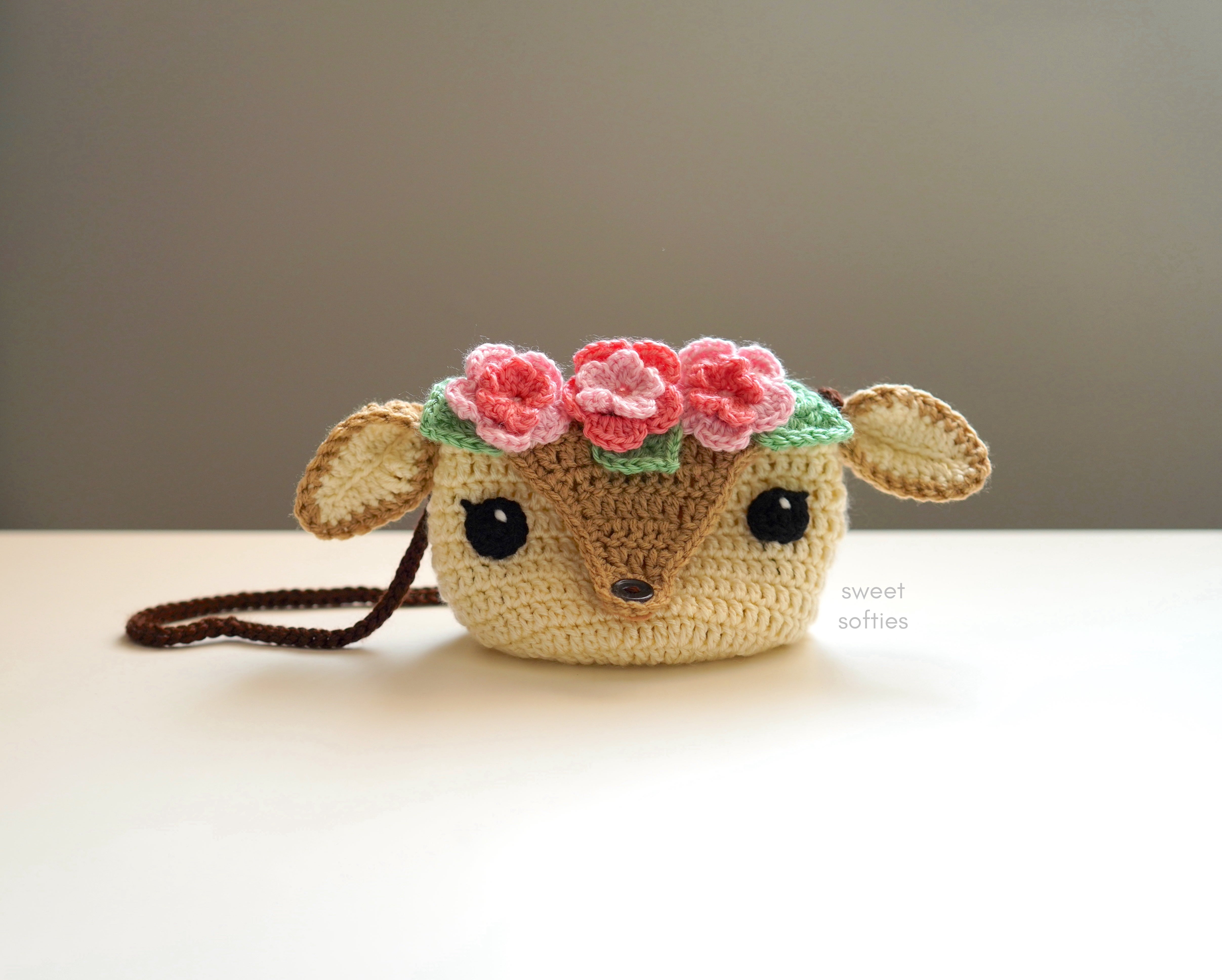 Floral Deer Bag - Payhip