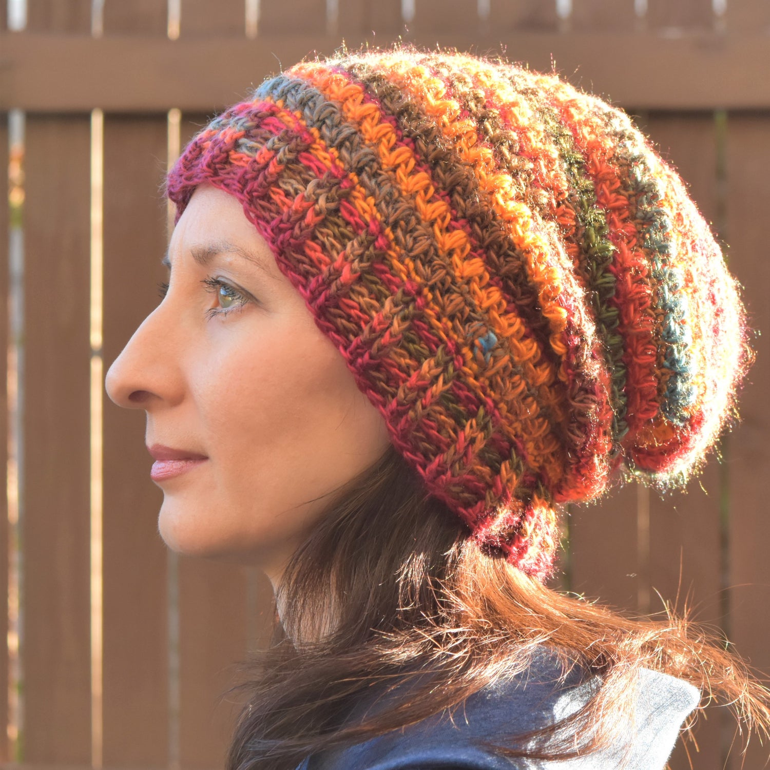 Autumn Sunshine Mini Slouch Hat - Payhip