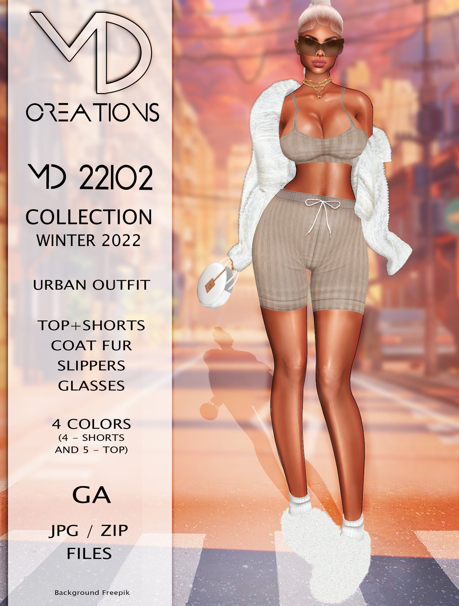MD 22102 - Urban 2022 - Collection Winter - IMVU - Payhip