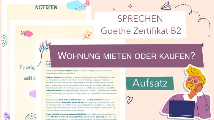 B2 Schreiben Teil 1 - Führerscheinverbot ab 80 - Goethe Zertifikat - Payhip
