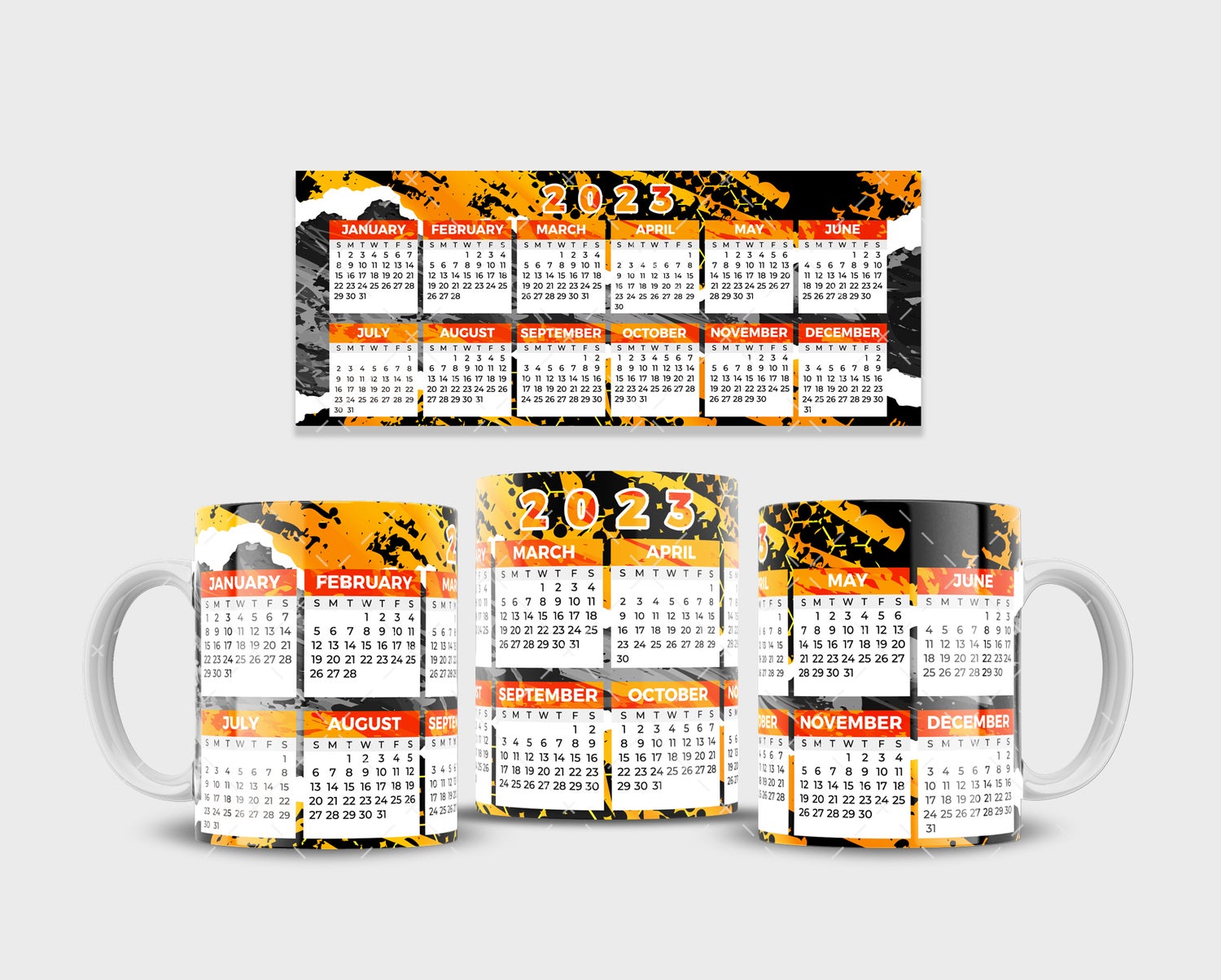 2023 Calendar Mug Set (Ver 2) - Payhip