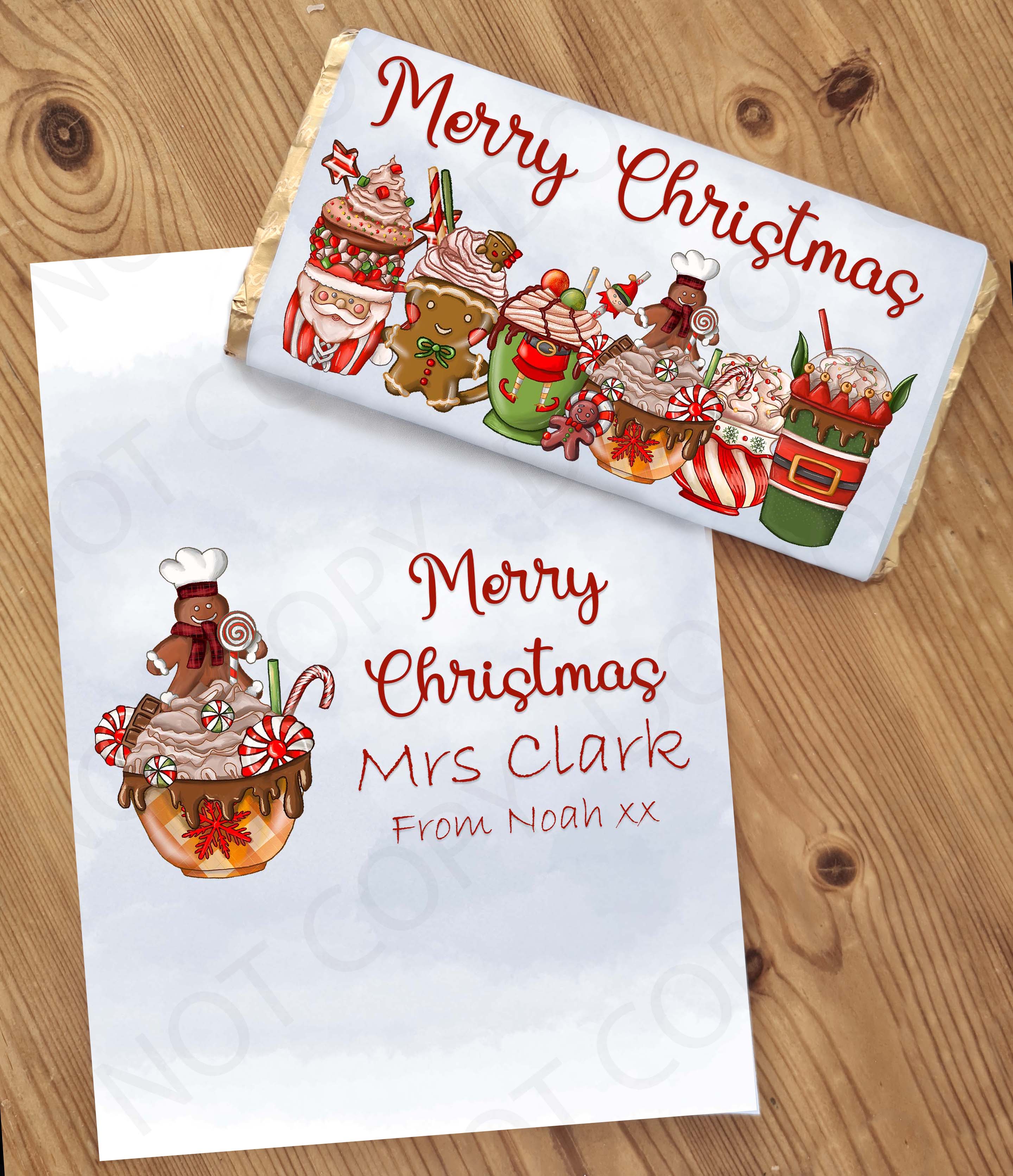 PURCHASE THIS SET OF WRAPPERS, TO RECIEVE 50% OFF ANY OTHER SET OF CHRISTMAS WRAPPERS ...