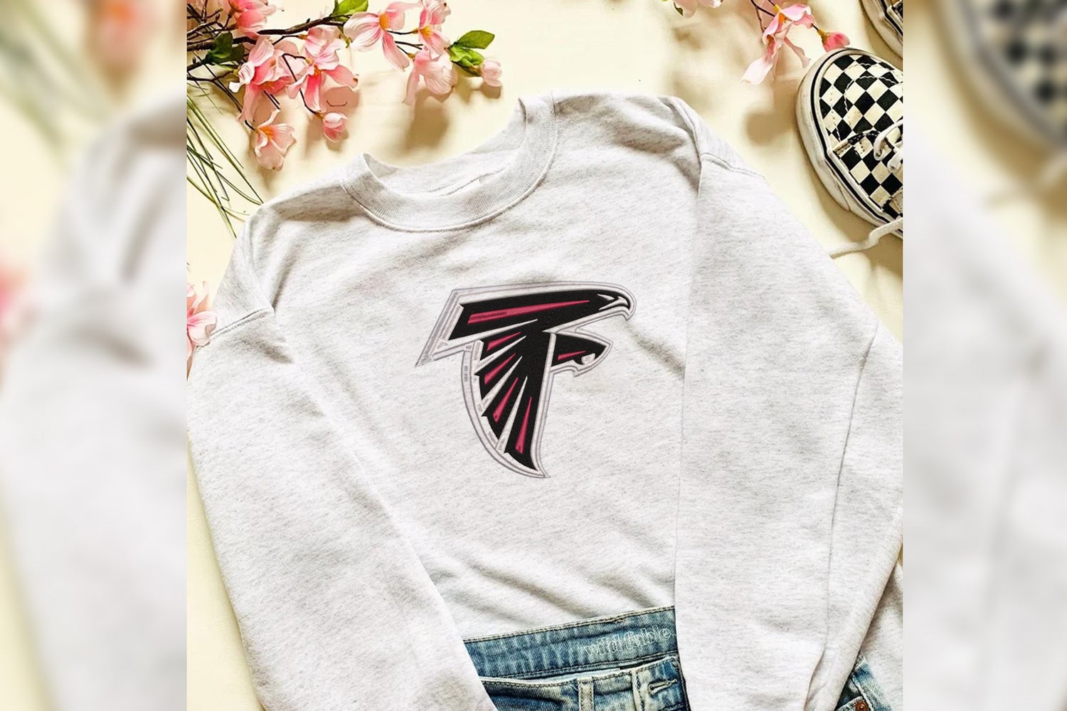 Falcons NFL Logo Embroidery Designs, Atlanta-Falcons Football ...