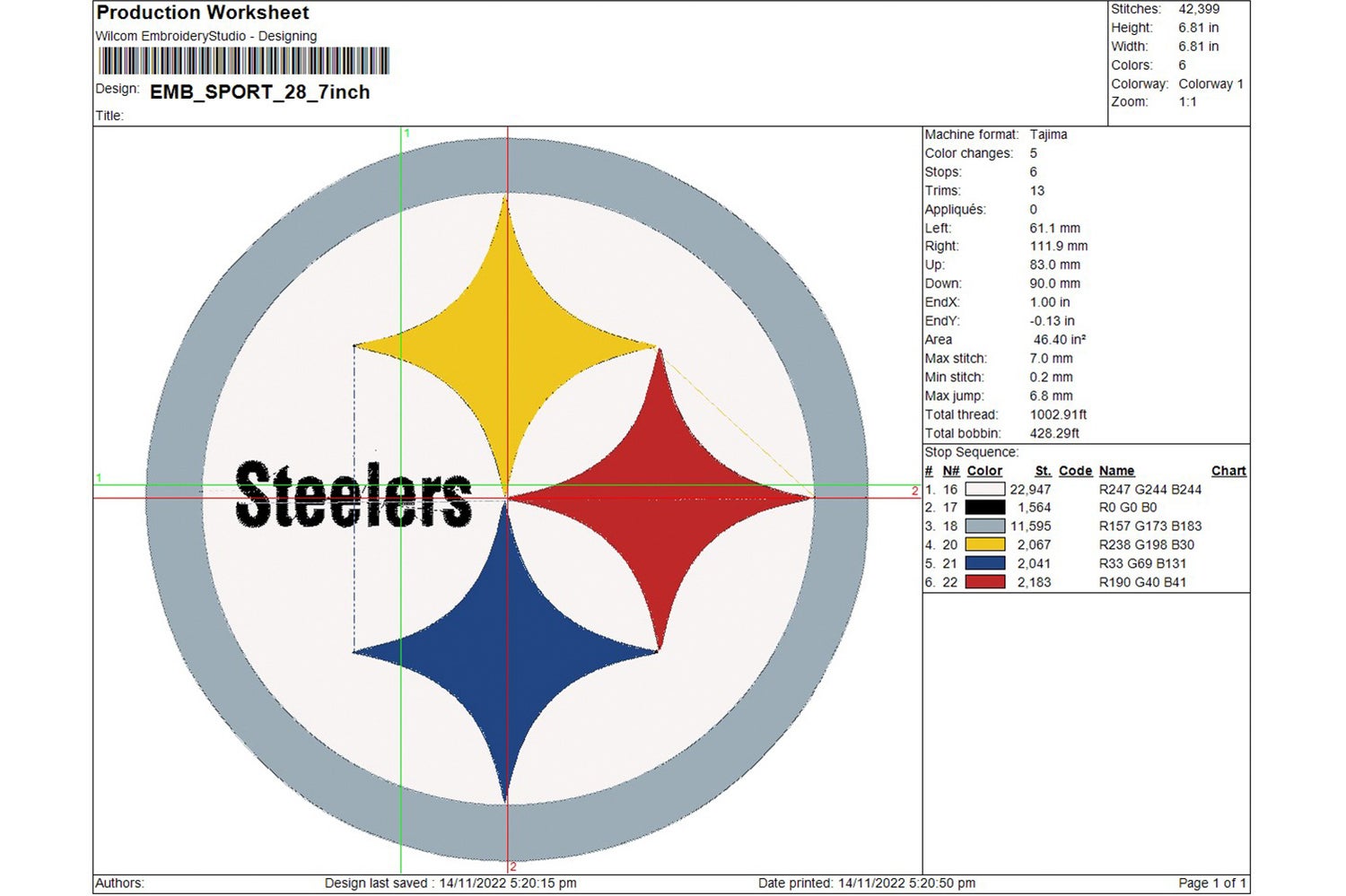 Steelers NFL Logo Embroidery Design, Pittsburgh-Steelers Football ...