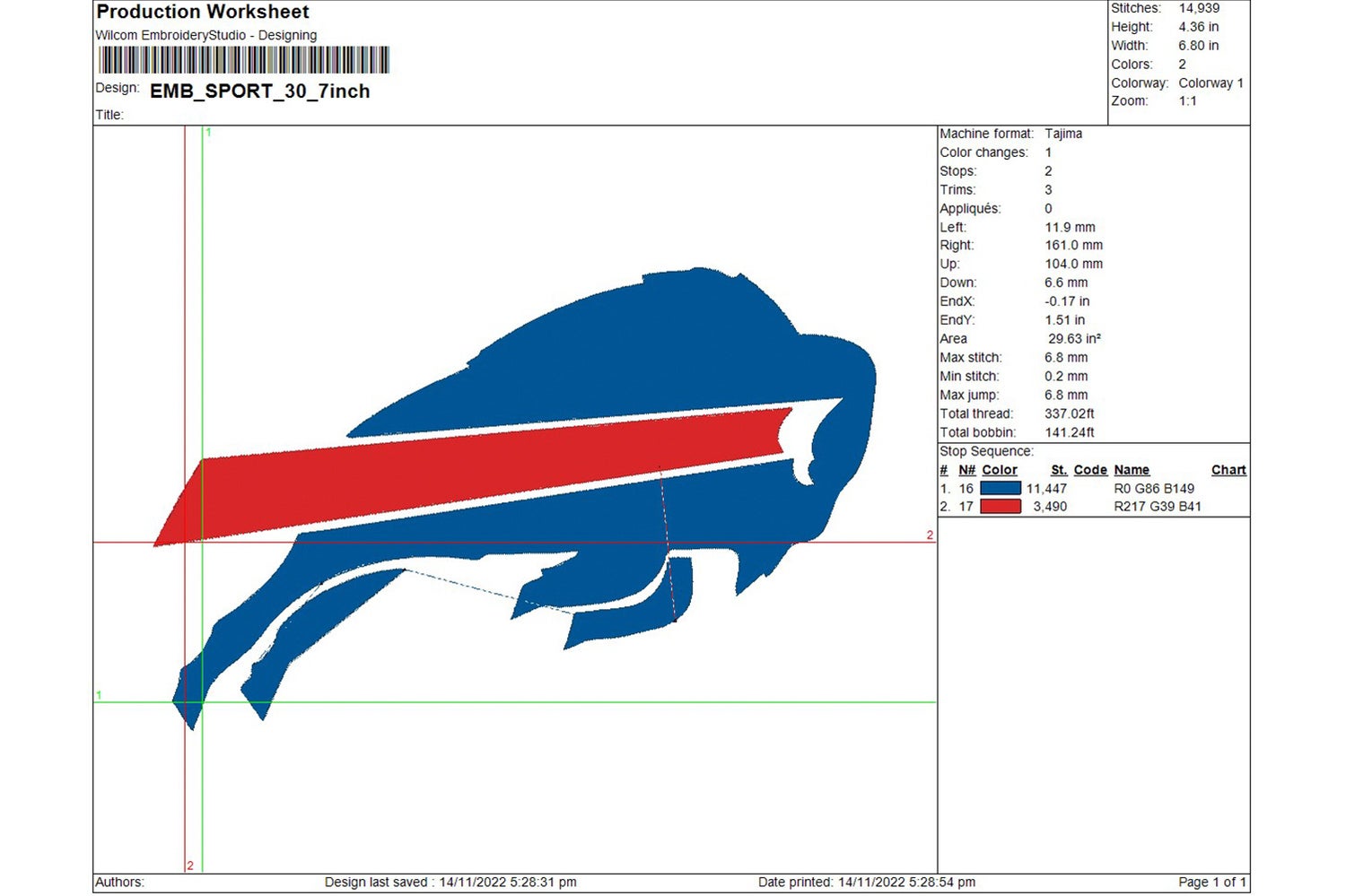 Bills NFL Logo Embroidery Design, Buffalo-Bills Football Embroidery ...