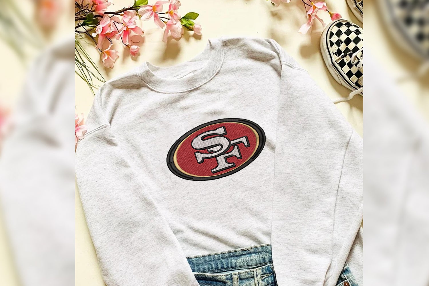 49ers NFL Logo Embroidery Design, San-Francisco 49ers Football ...