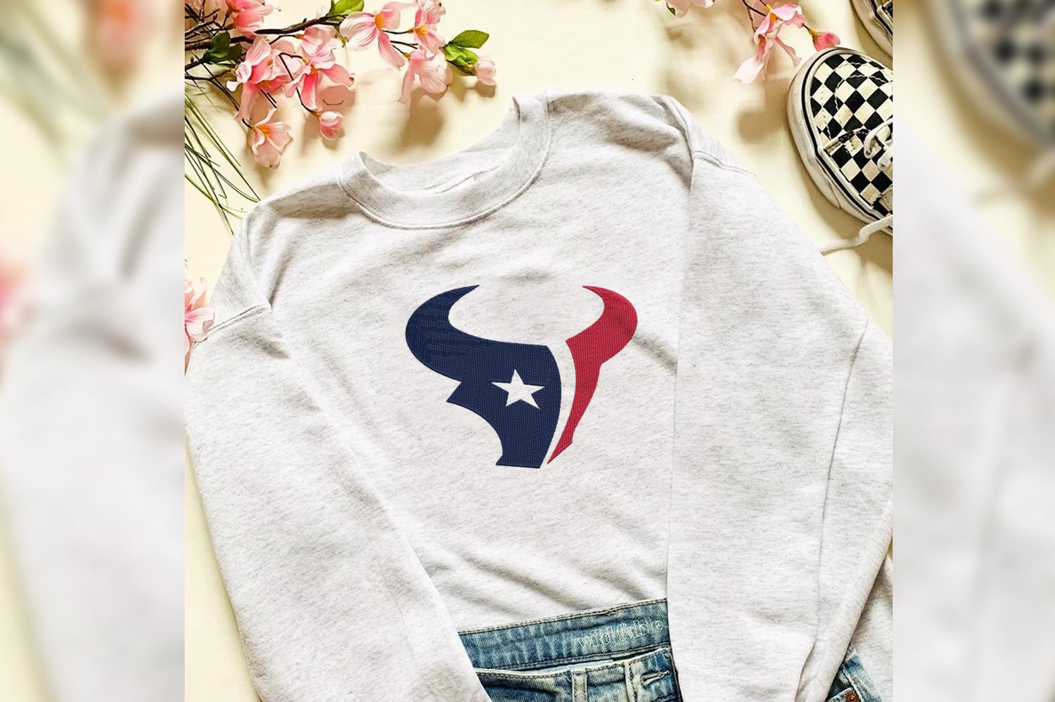 Texans NFL Logo Embroidery Design, Houston-Texans Football Embroidery ...