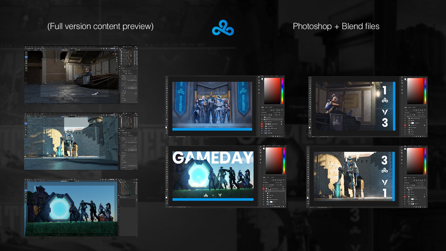 Esport Work pack ( 3d files) - Payhip