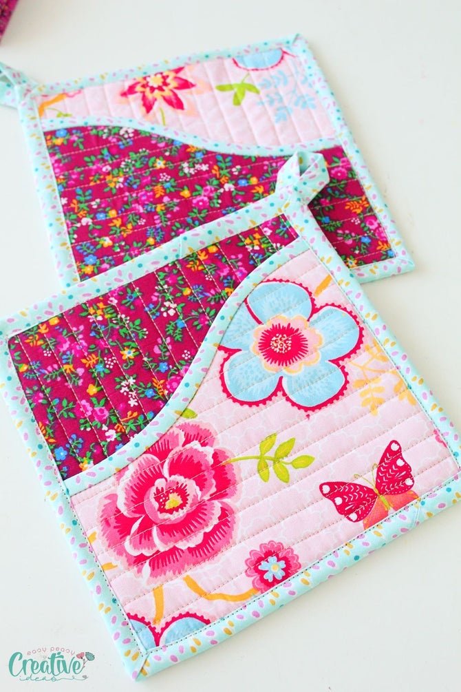 Square kitchen potholders pattern - Payhip