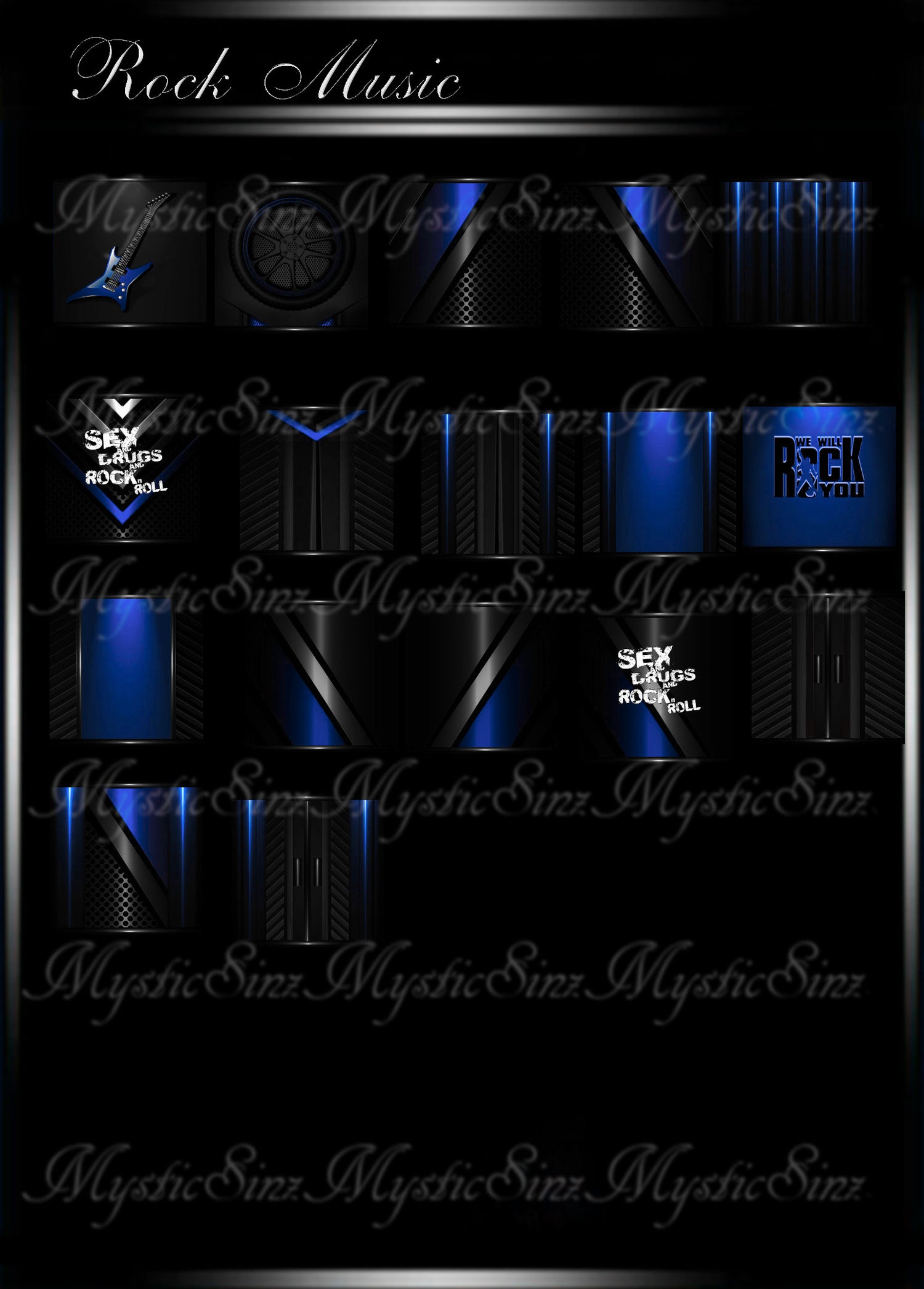 Rock Music IMVU Room Textures Collection - Payhip