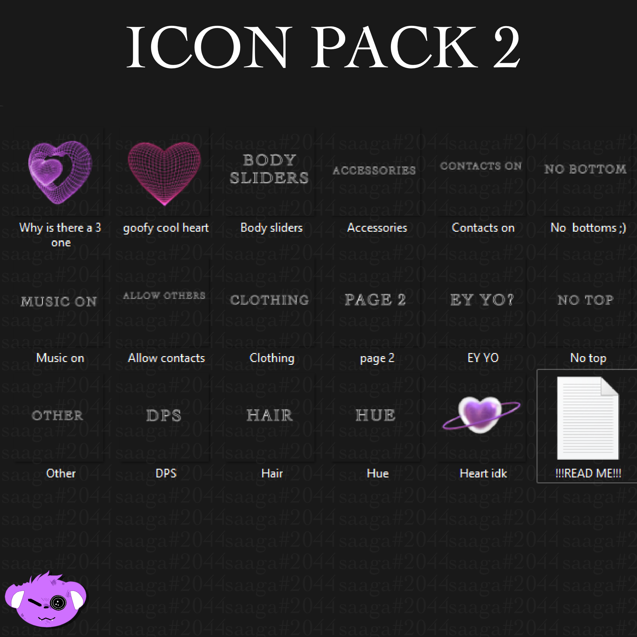 FREE Icon Pack 2 VRCHAT - Payhip