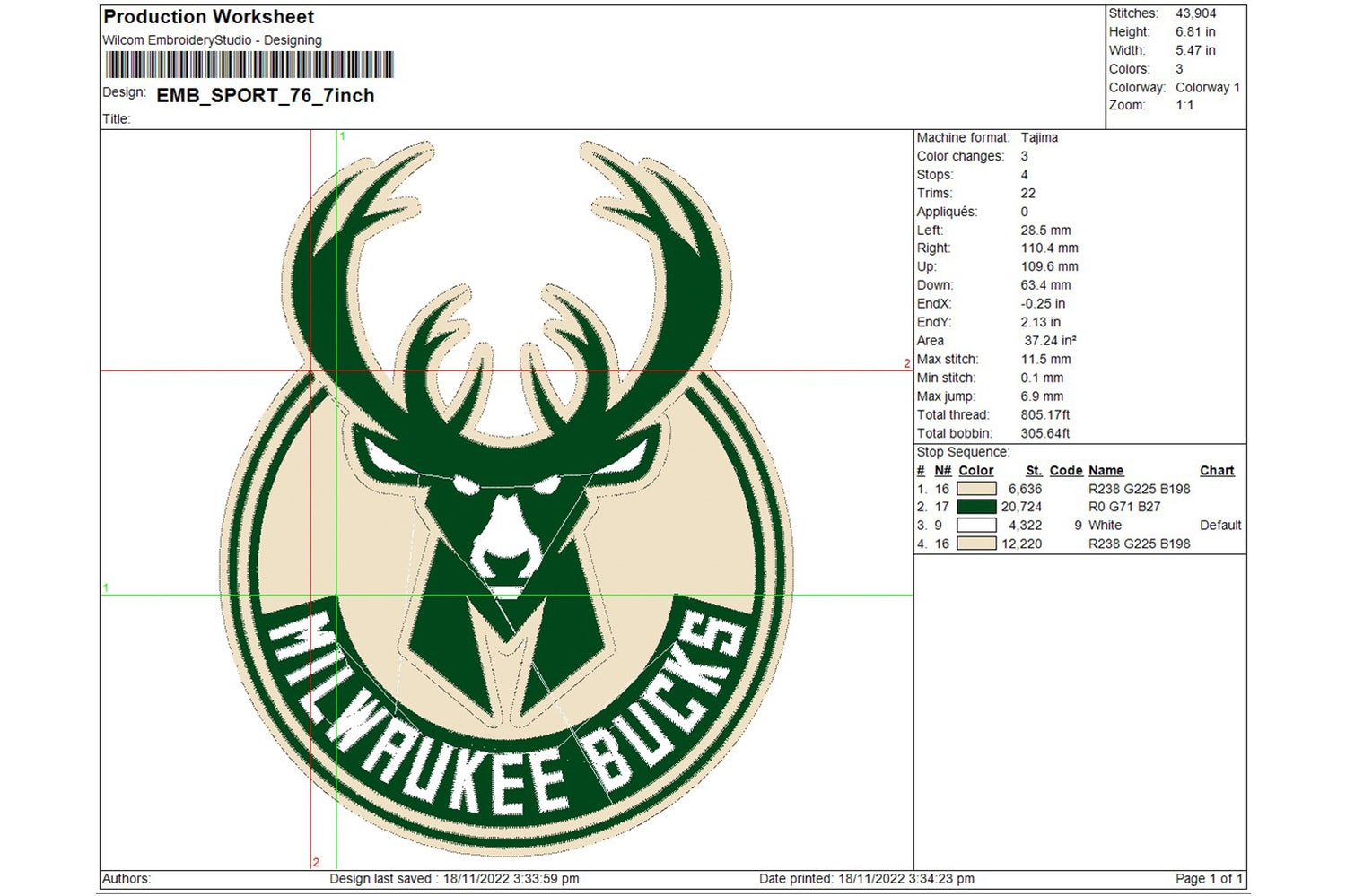 Milwaukee-Bucks Basketball Team Embroidery Design, Milwaukee-Bucks Logo ...
