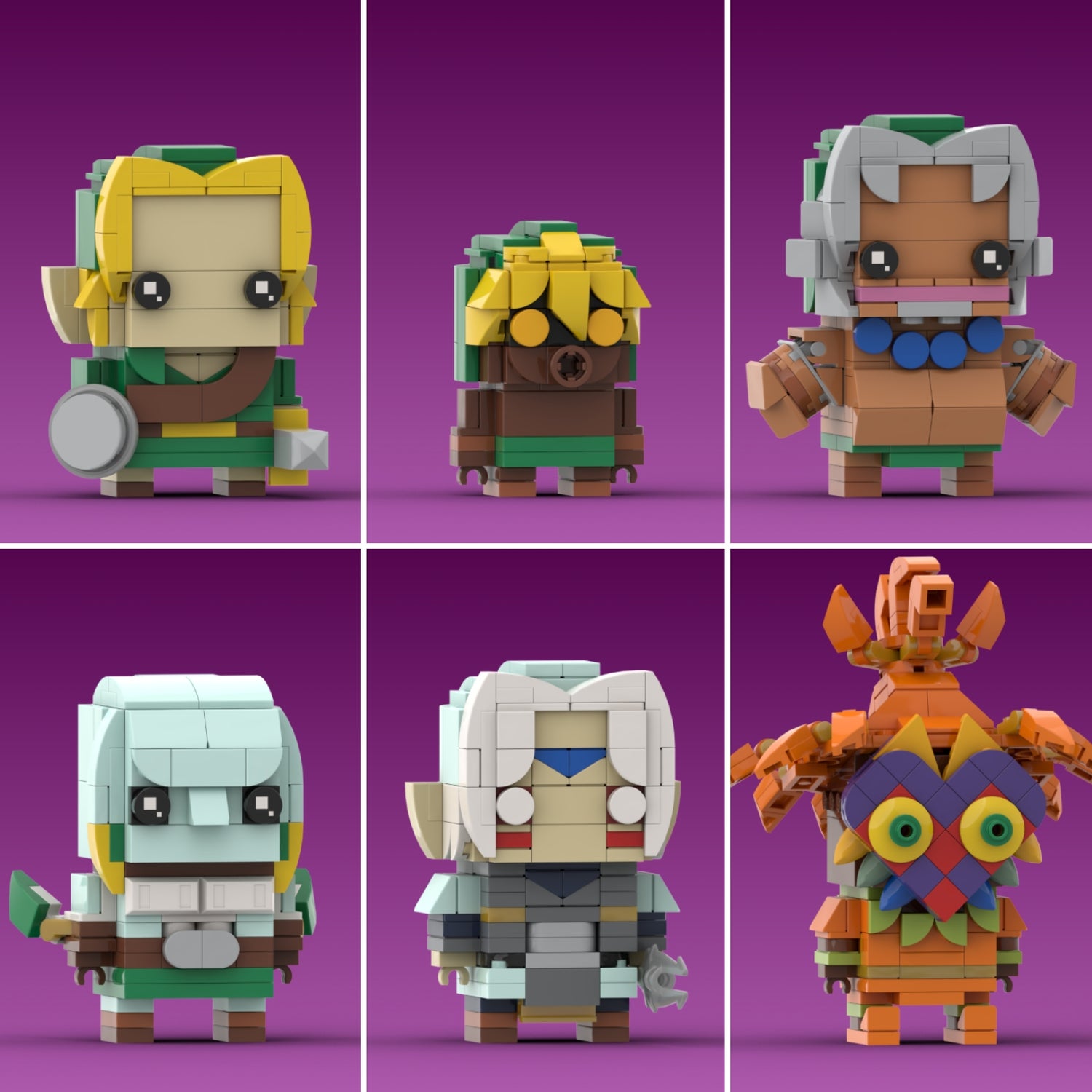 Skull Kid (Majora's Mask) Custom Brickheadz Instructions - Payhip