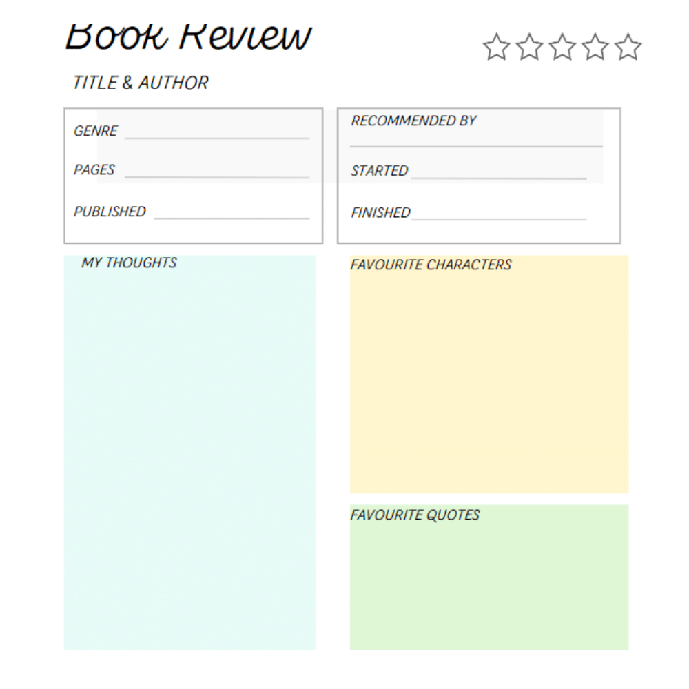 Reading Journal & Bookmarks 8.5x11 - Payhip