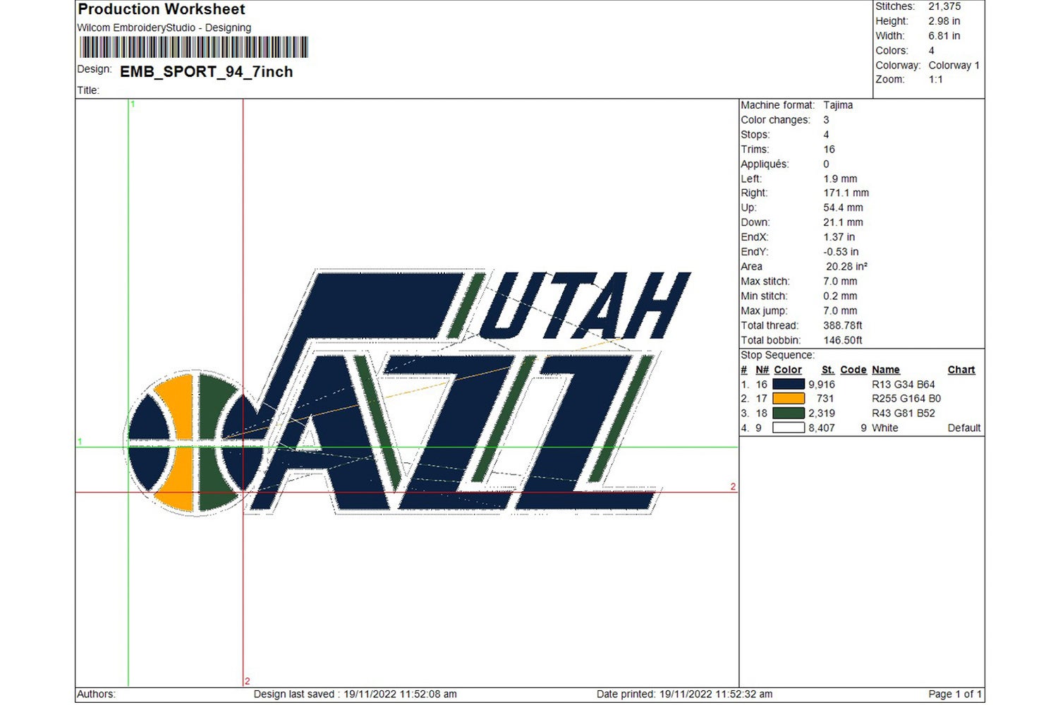Utah-Jazz Basketball Team Embroidery Design, Utah-Jazz Logo NBA ...