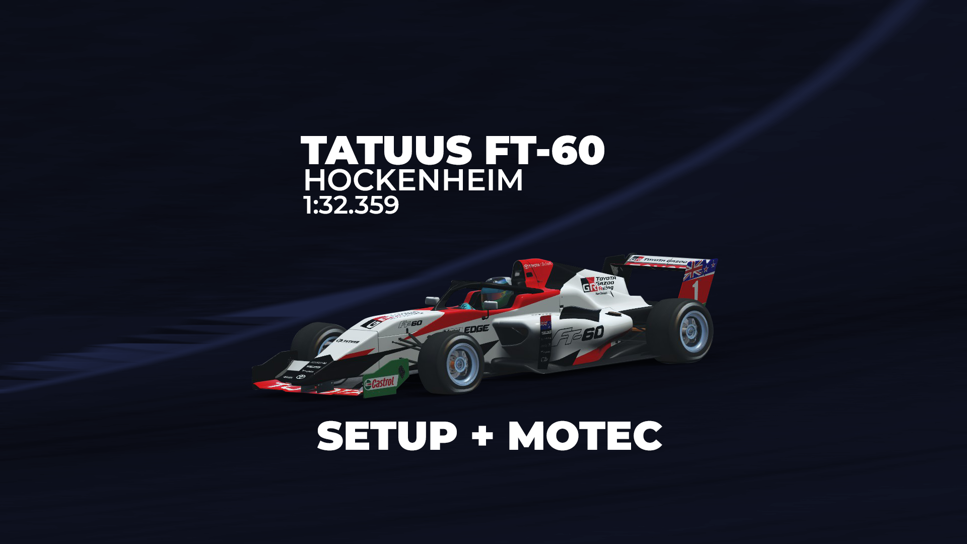 BSR Setups | rFactor 2 - Tatuus FT-60 at Hockenheim l SETUP FILE | LFM ...