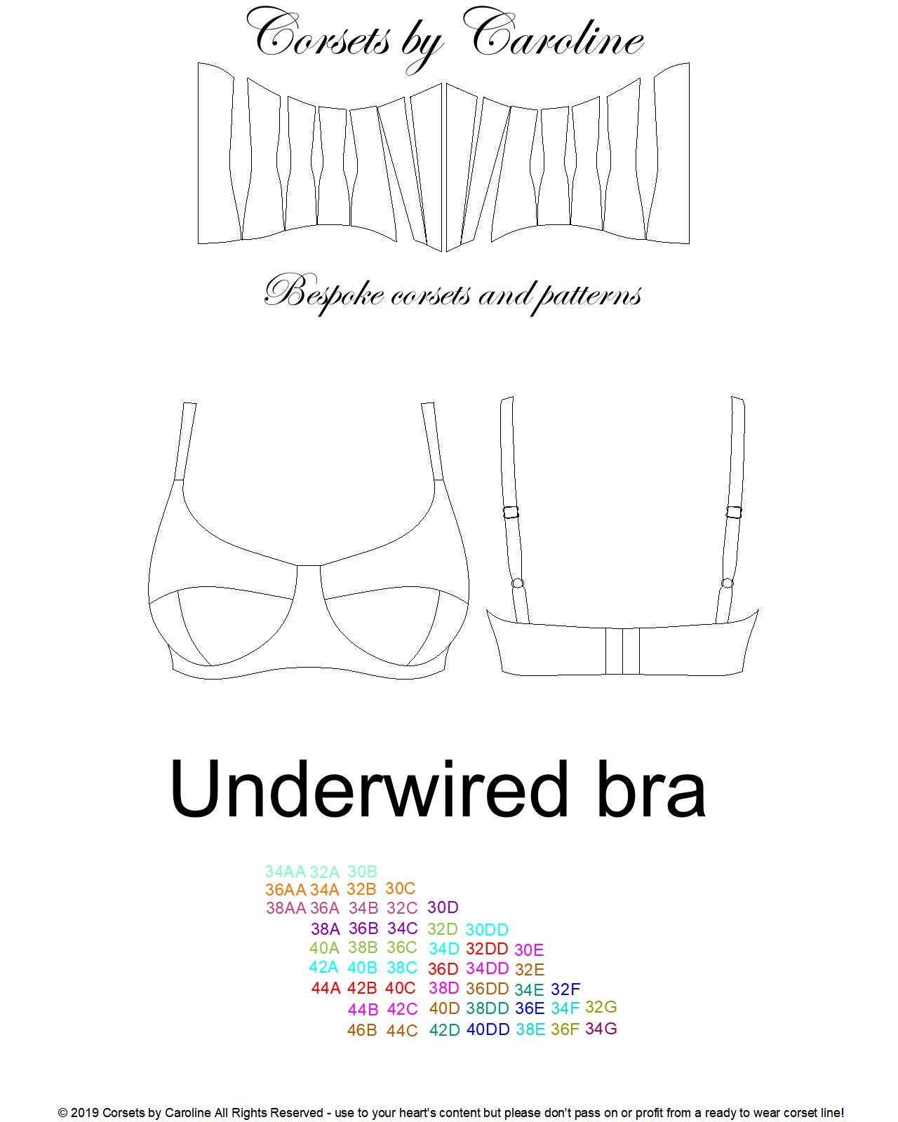 UNDERWIRED BRA (3 PANEL) - Payhip