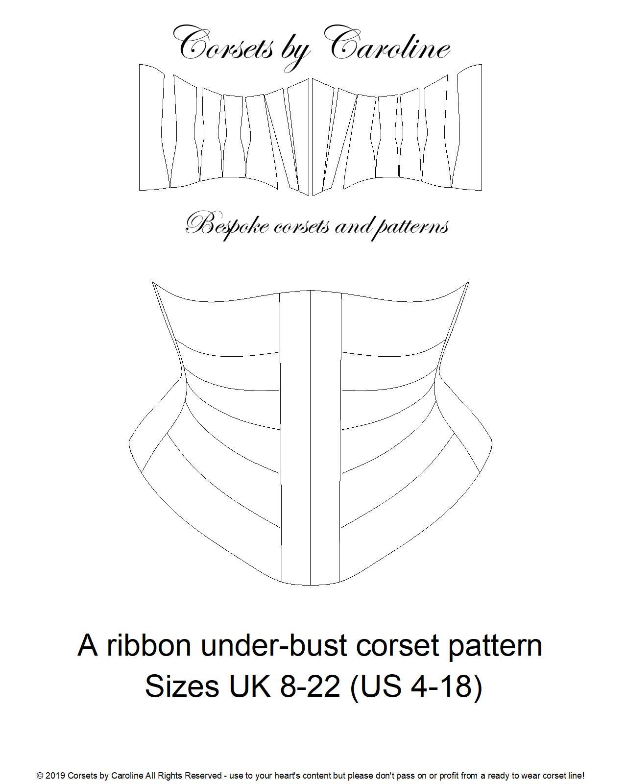 Bella Ribbon Corset three-ways - Payhip