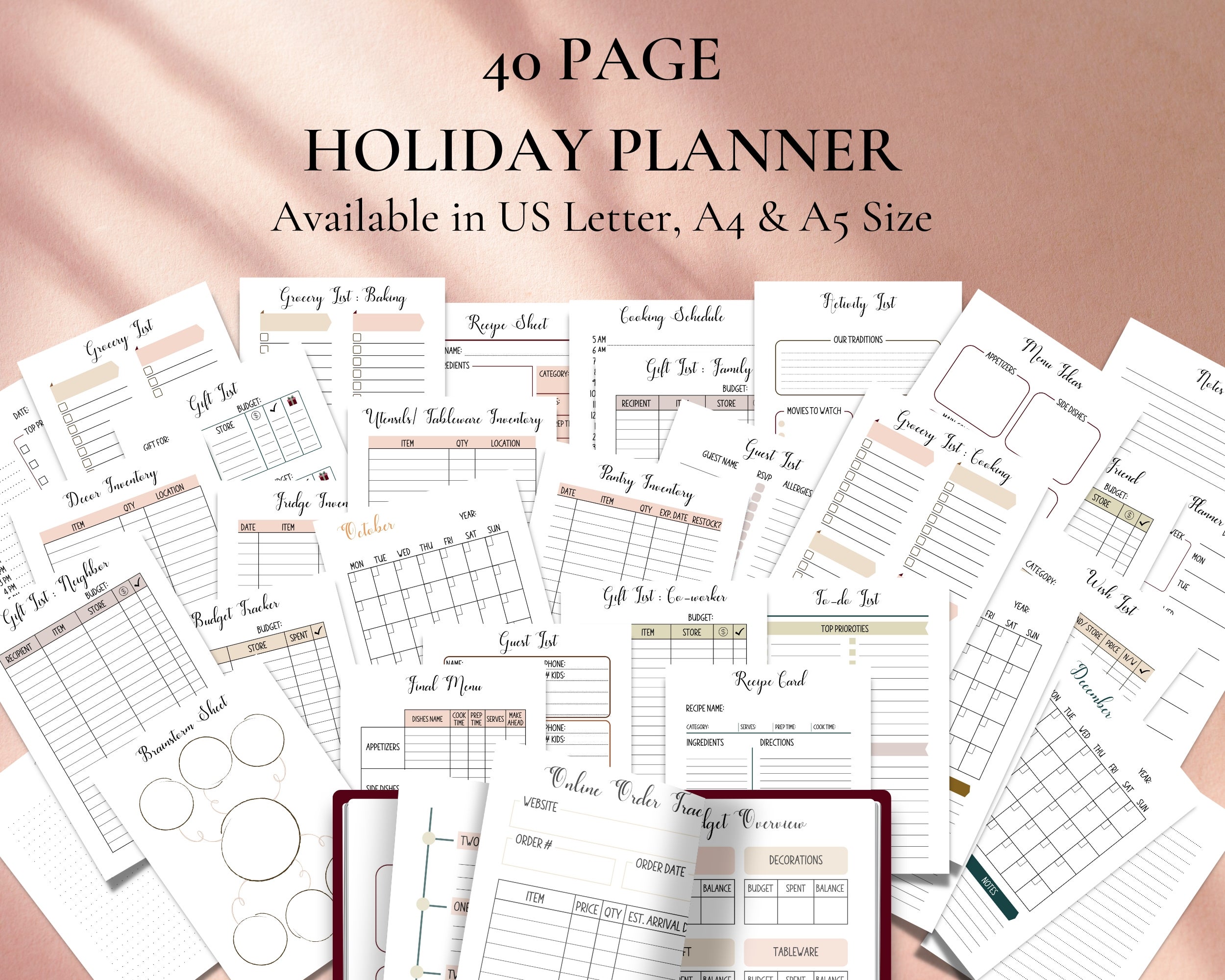 Daily Planner Inserts - Payhip