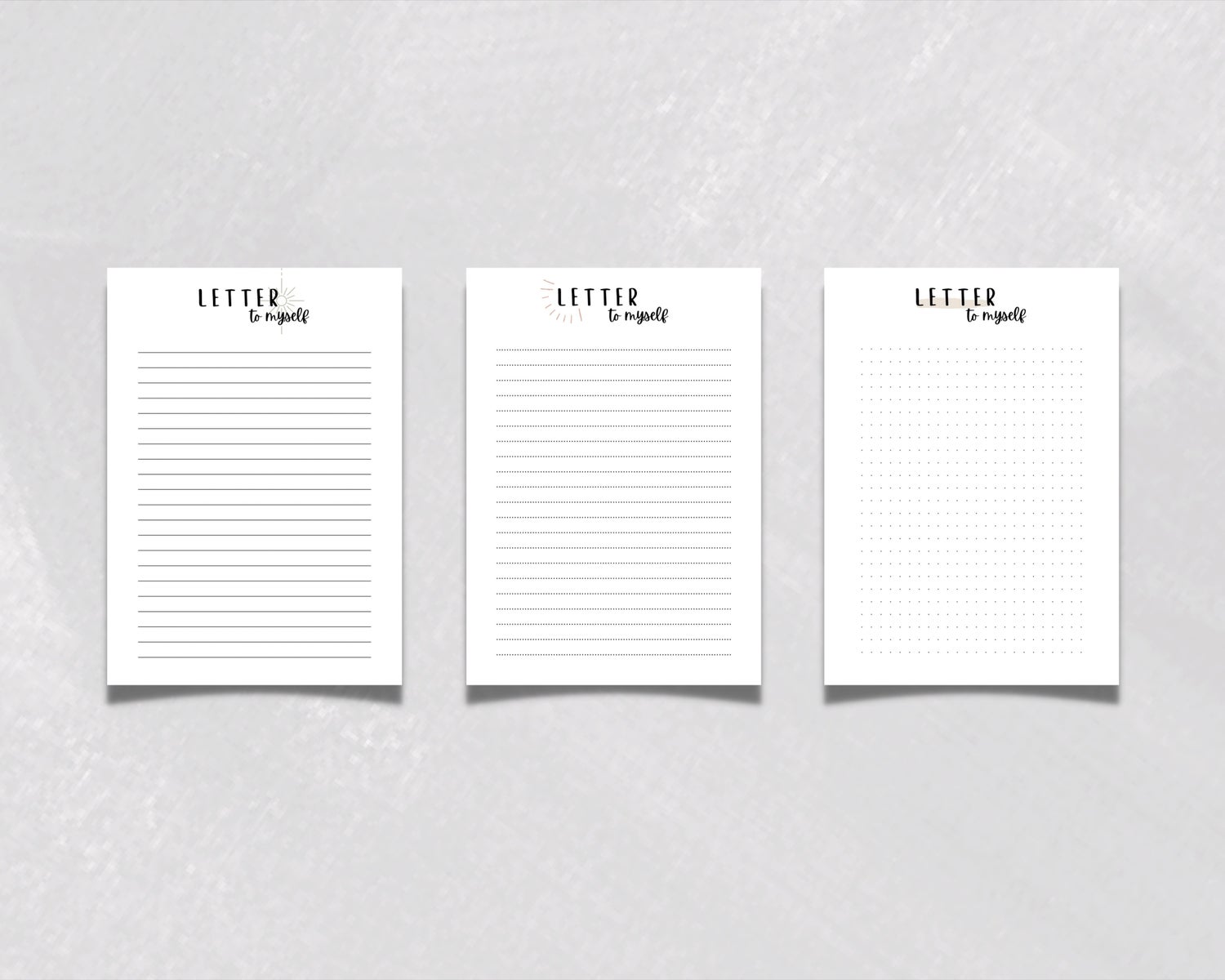 Letter To Myself Inserts - Payhip