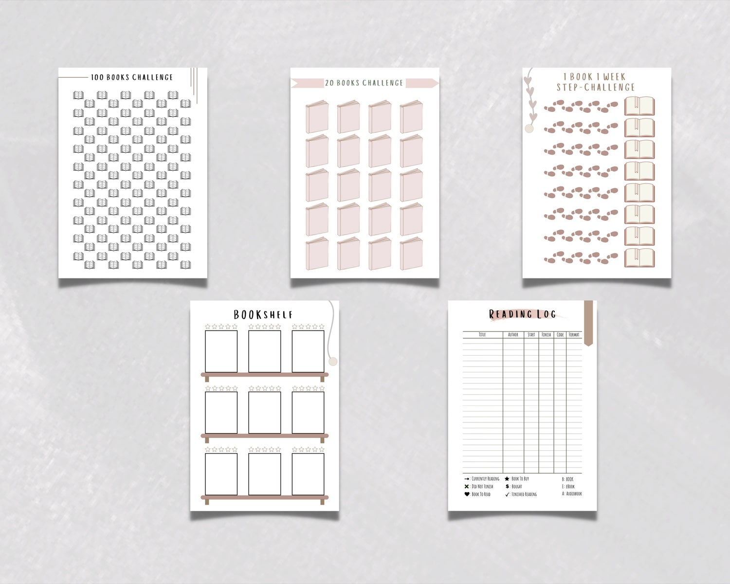 Reading Journal Inserts - Payhip