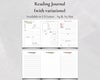 Reading Journal Inserts - Payhip