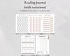 Reading Journal Inserts - Payhip