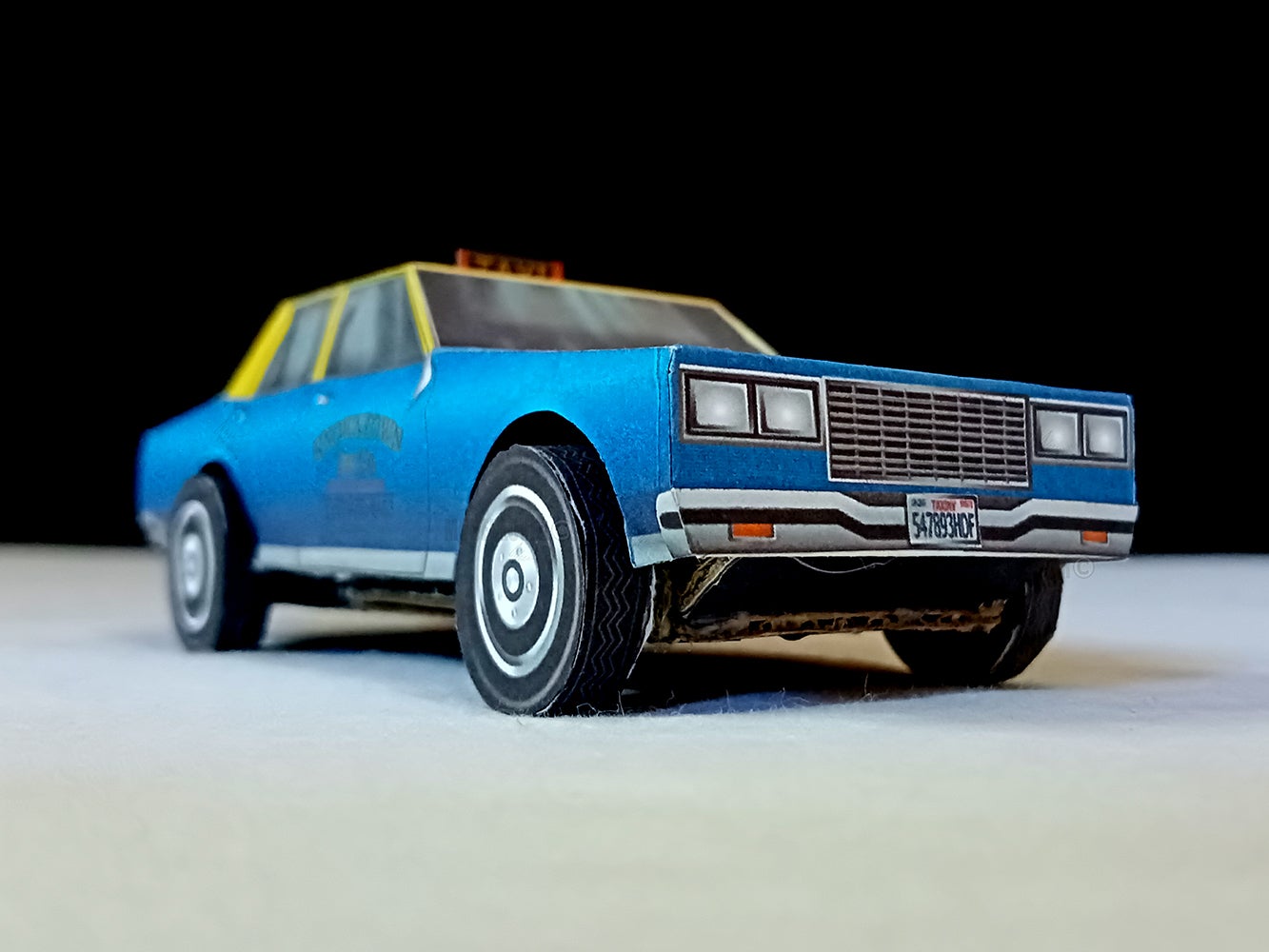 Paper taxi car Chevrolet with motor like in GTA V - Payhip