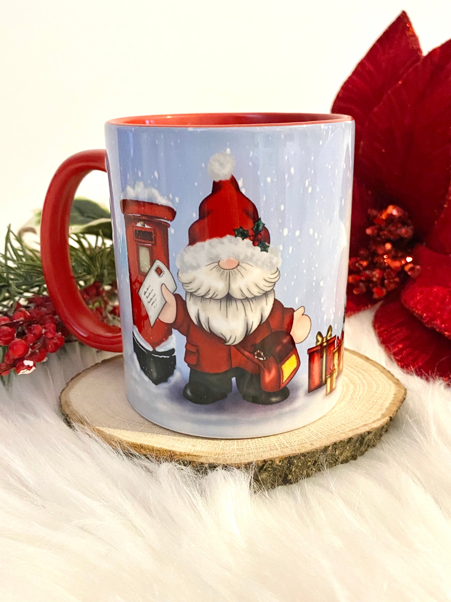 Christmas Postman Gnome Mug Wrap - Payhip