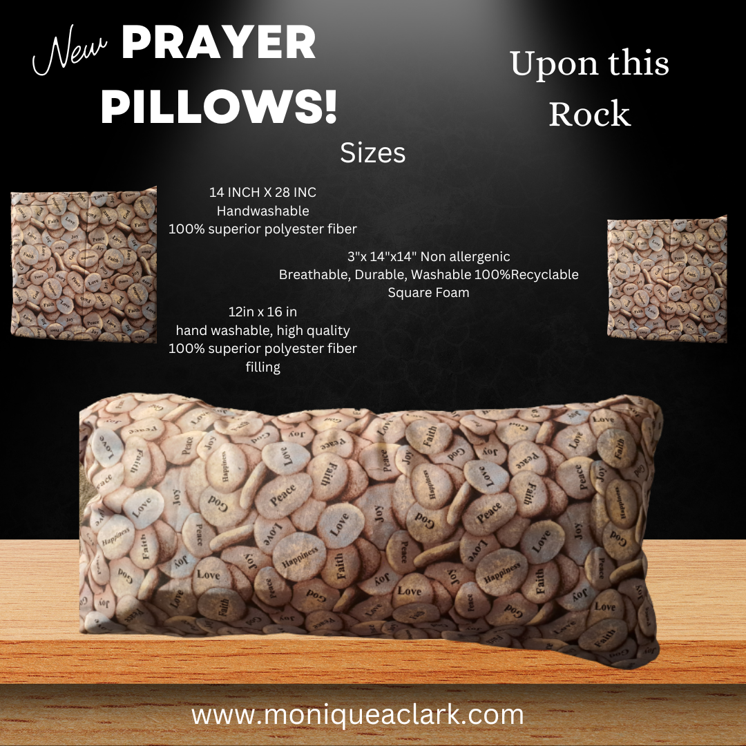 New! Prayer Pillow Upon this Rock 12 - Payhip