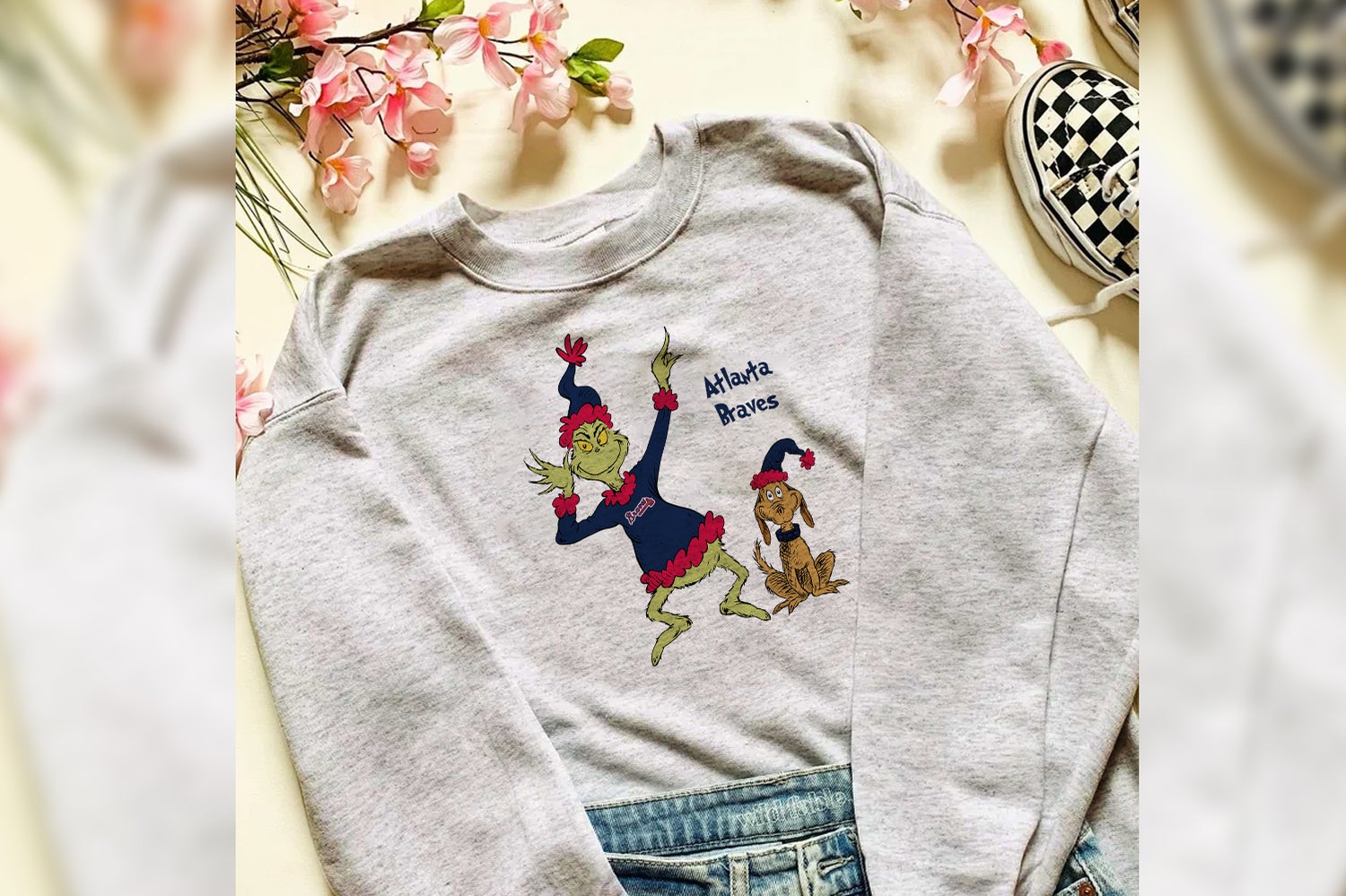 The Grinch Atlanta-Braves Baseball Team Svg, Grinch Atlanta-Braves MLB Logo Svg, MLB Teams ...