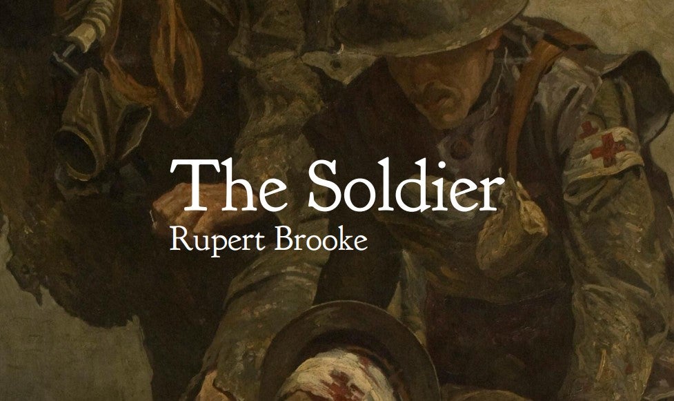 'The Soldier' by Rupert Brooke - Study Guide - Payhip